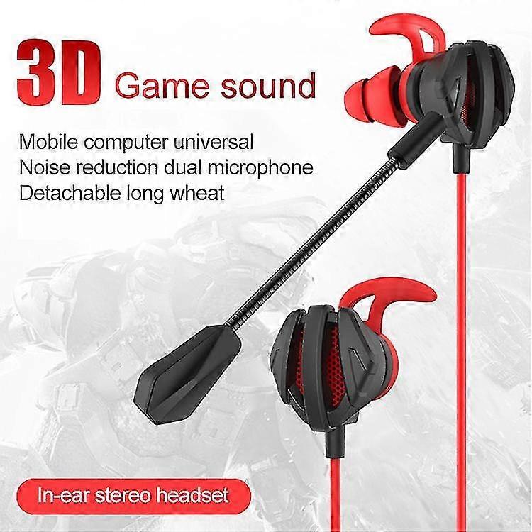 G6 Wired In Ear 3.5mm Interface Stereo Wire-controlled Hifi Earphones ...