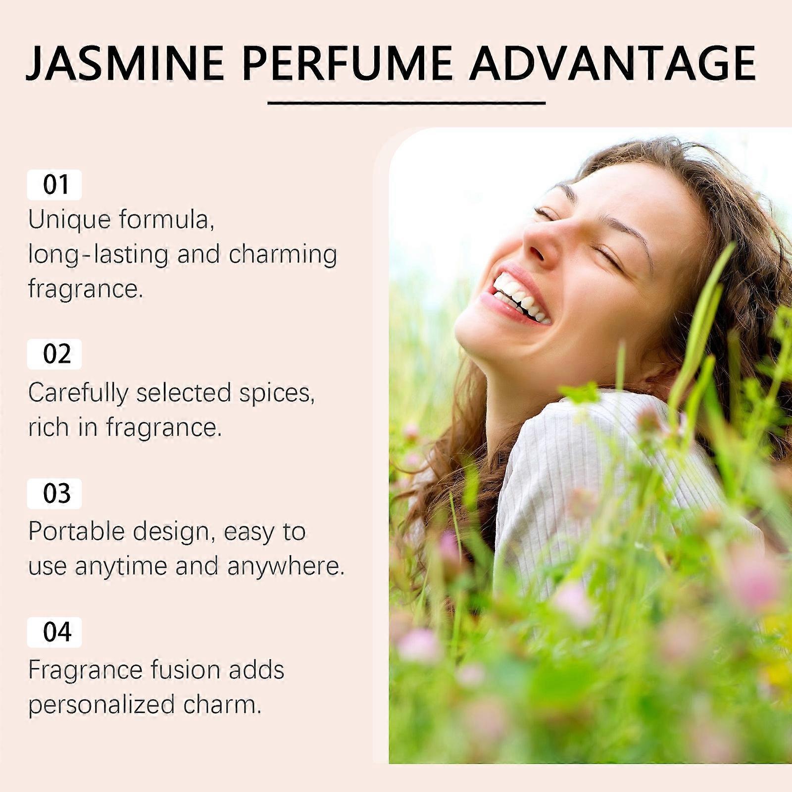 Jasmine Light Perfume Flower Fruit Fragrance Natural Fresh Mild Lasting ...