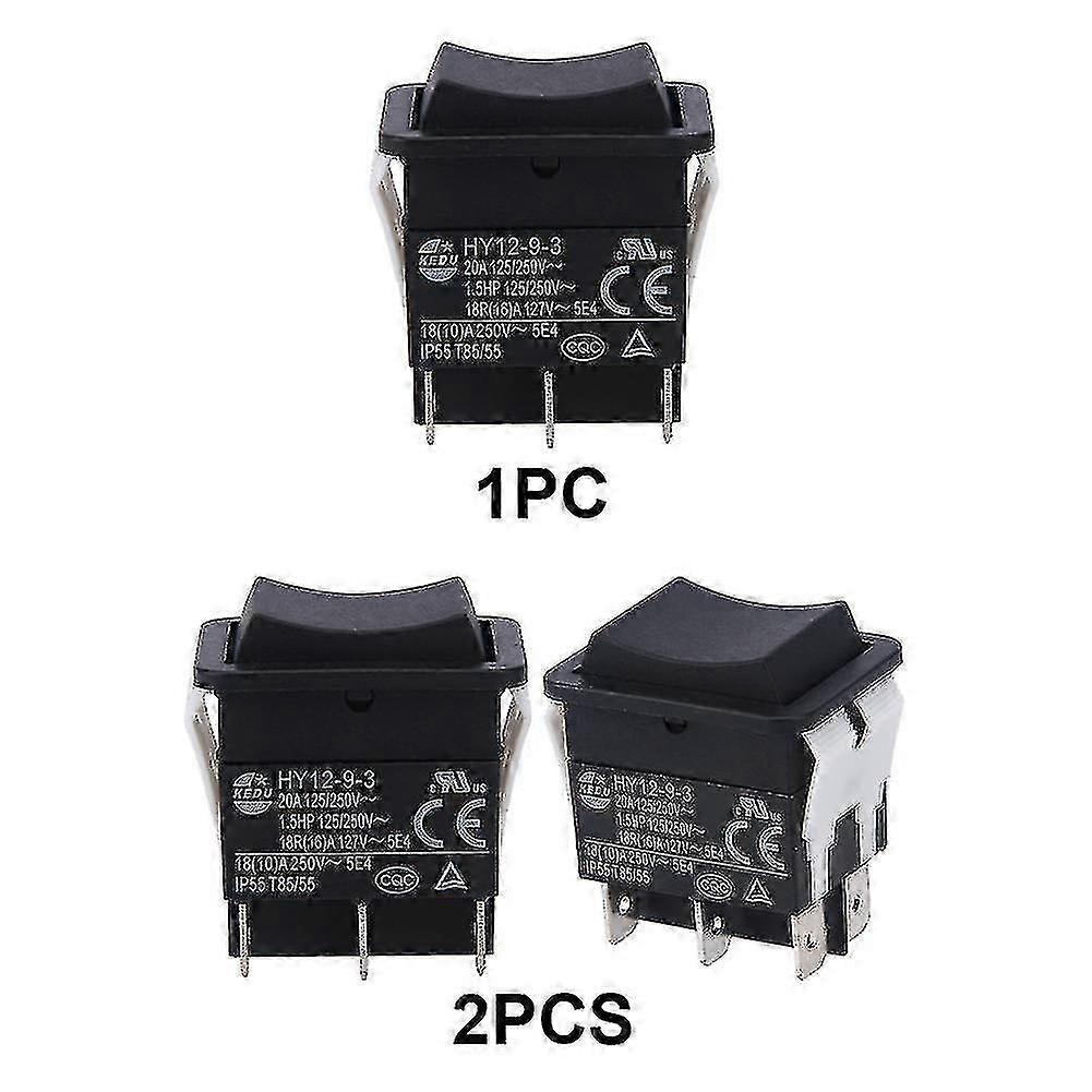 HY12-9-3 Small Industrial On Off Safe Arc Single Pole Rocker Switch ...