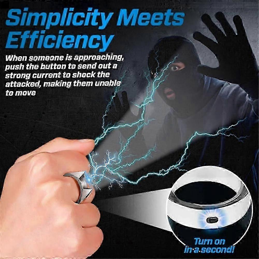 Sparkforce Twinkle 50000000 Safeguard Ring, Safeguard Stun Ring, Alloy ...