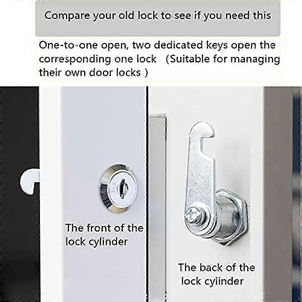 2pack Extra-Long RV Cam Lock with 8025 Key Code 2 Inch Weather ...