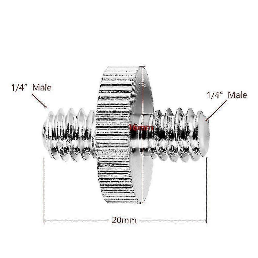 1/4 To 3/8 Screw Adapter Converter Threaded Screws Adapter Mount Set ...