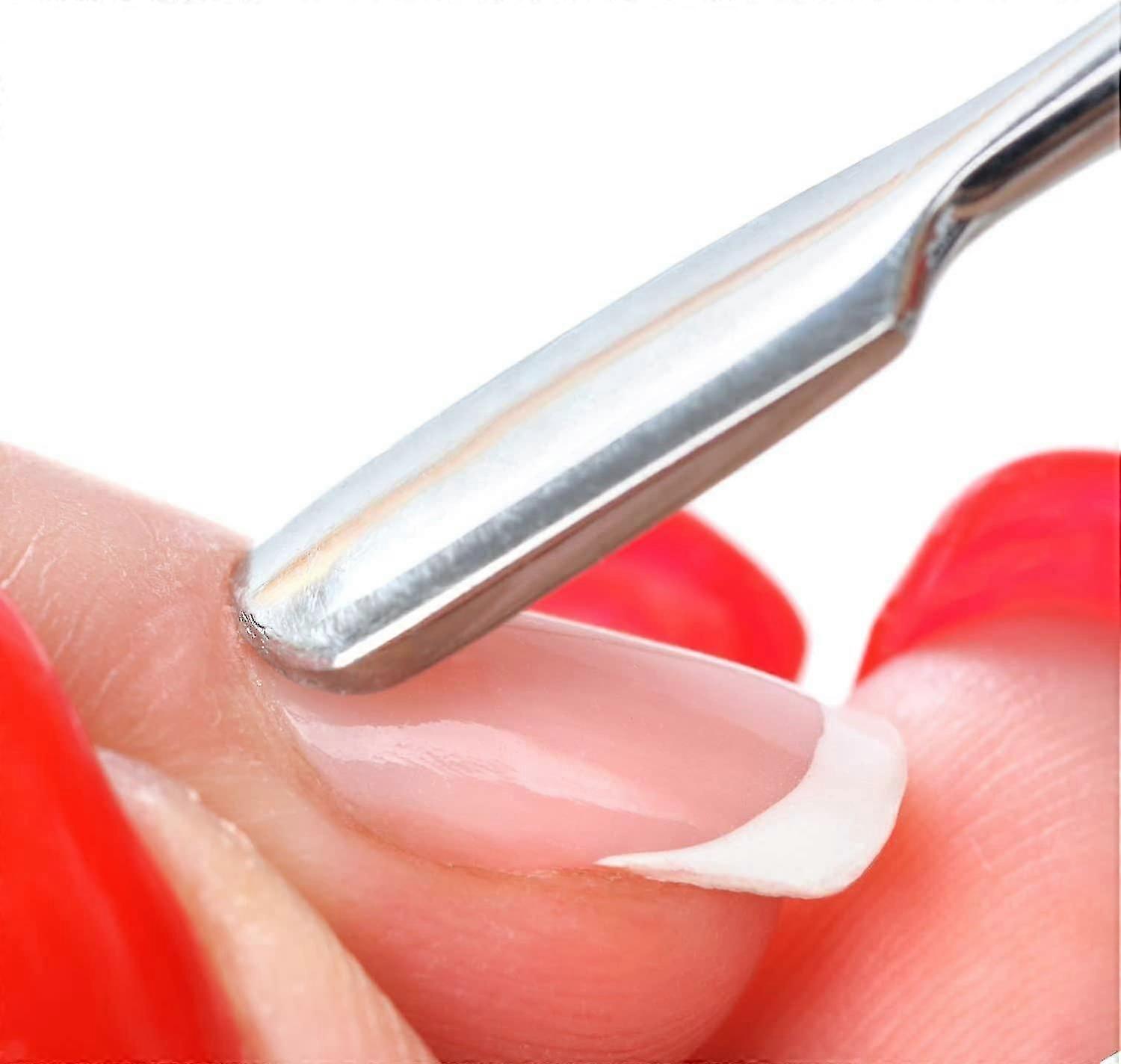 Professional Double Ended Stainless Steel Double Tool Cuticle Pusher ...