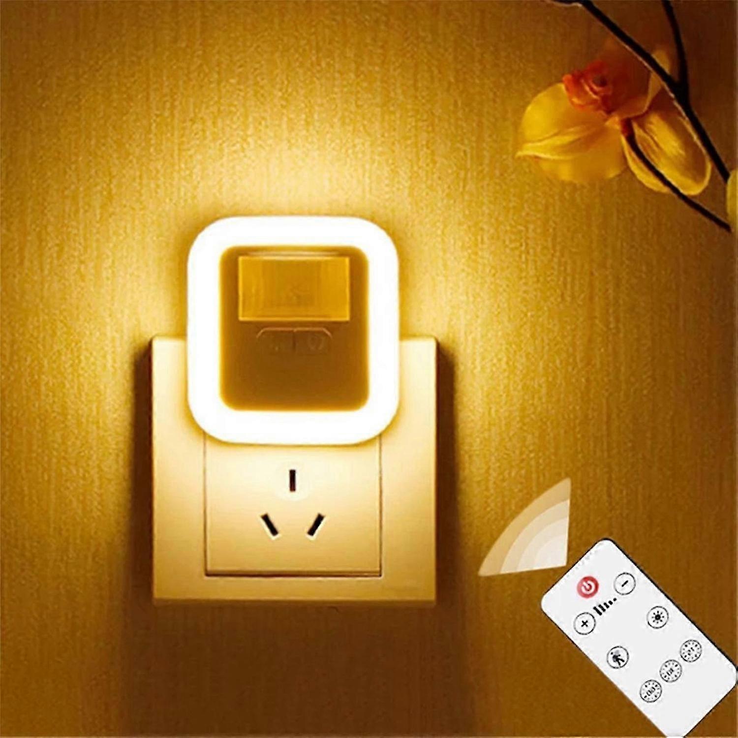 Switch LED Night Light PIR Motion Sensor Smart Night Lamp with Wireless ...