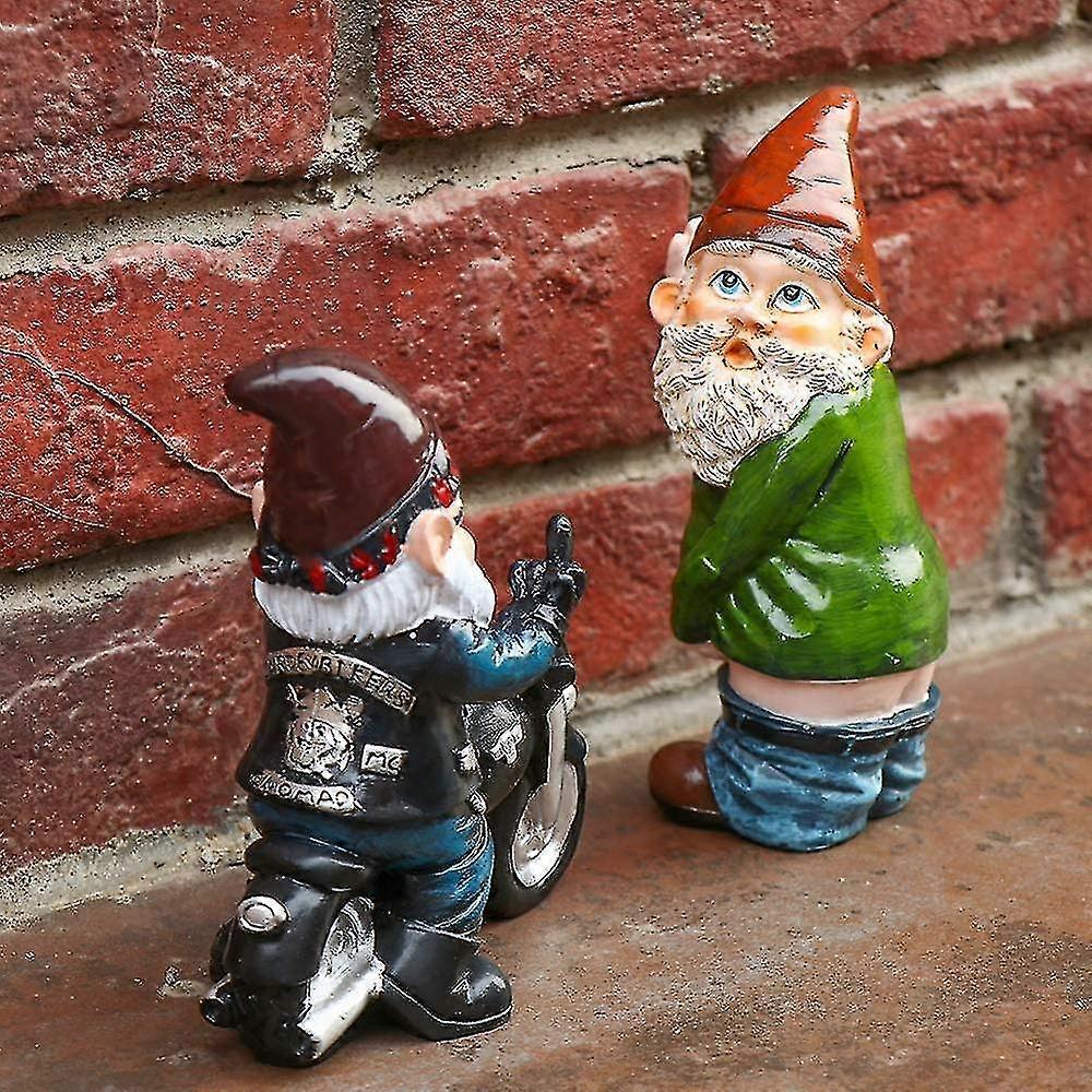 Trädgårdstomtar Statyer Stygga nissar Roliga tomtar ...
