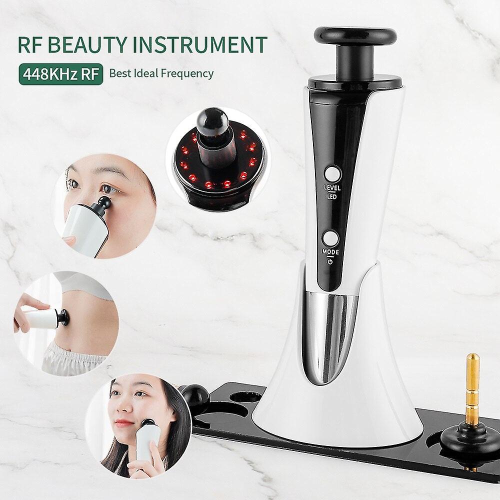 Rf Face Massager Red Light Skin Rejuvenation Radio Frequency Beauty ...