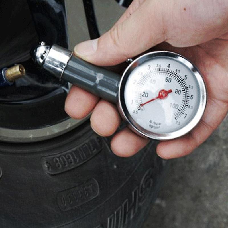 Car Metal Truck Racing Tire Air Pressure Gauge Automobile Tyre Meter ...