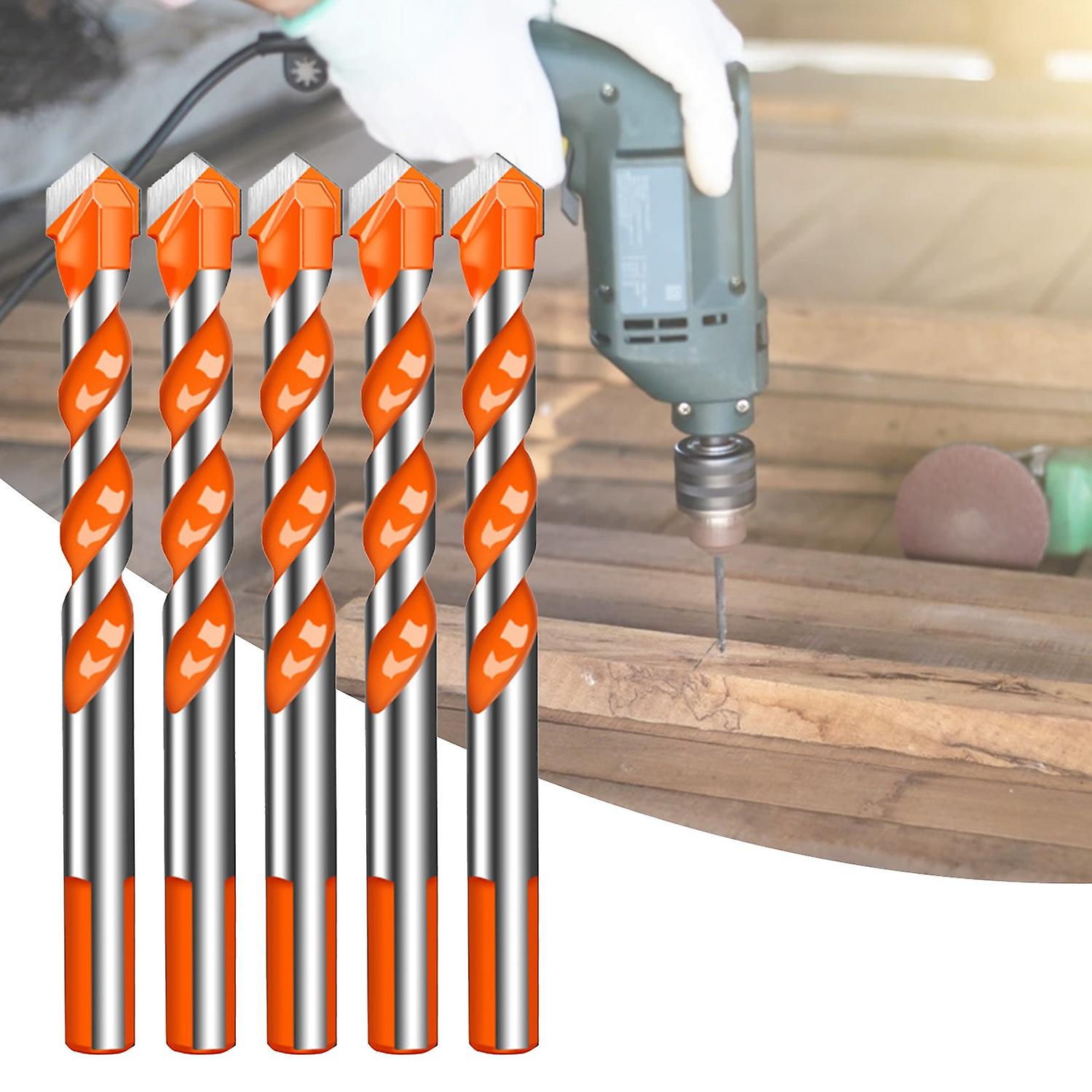 5/10Pcs Triangular Drill Bits Set Sharp Tip High Strength Hard Alloy ...