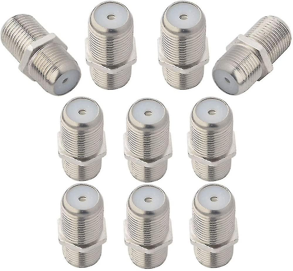 F-type Rf Coaxial Connectors Rg6 Adapter F Female To F Female Antenna ...