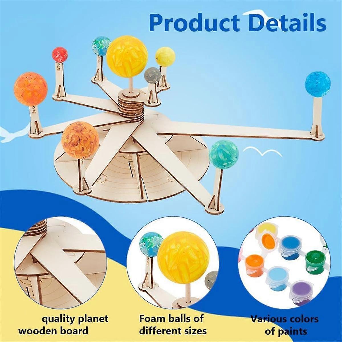 Solar System Model Foam Ball DIY Planet Model Kit Includes 11 ...