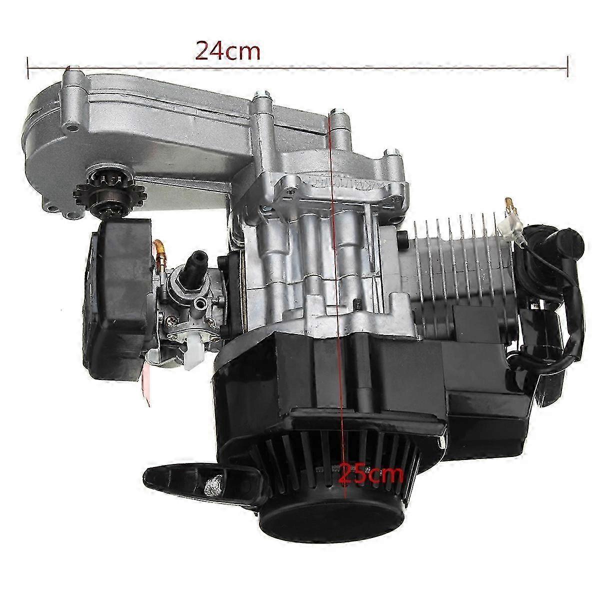 49Cc 2-Stroke Pocket Bike Engine Motorcycle Engine Motor Air Filter ...