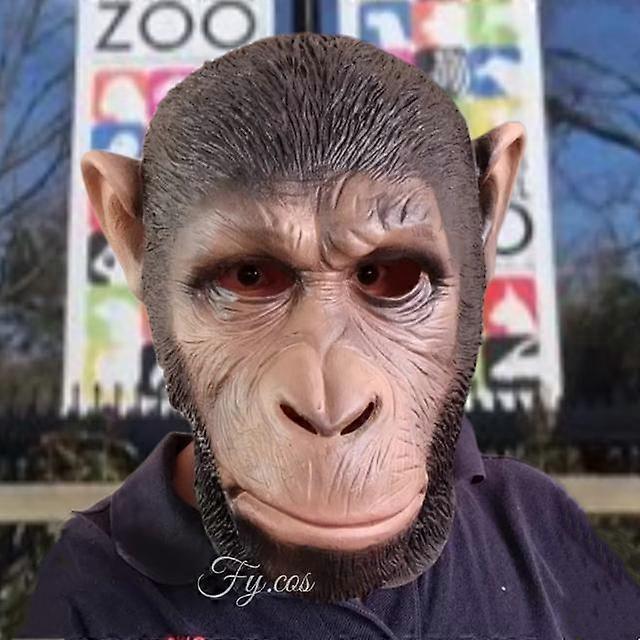 Raptor Mask with Fur Original Furri Dragon Dinosaur Head Latex Mascara ...