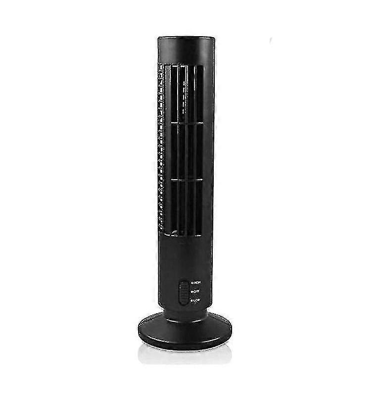 Small Tower Fan,portable Fan Quiet Bladeless ,2 Speed Electric Fan Usb ...