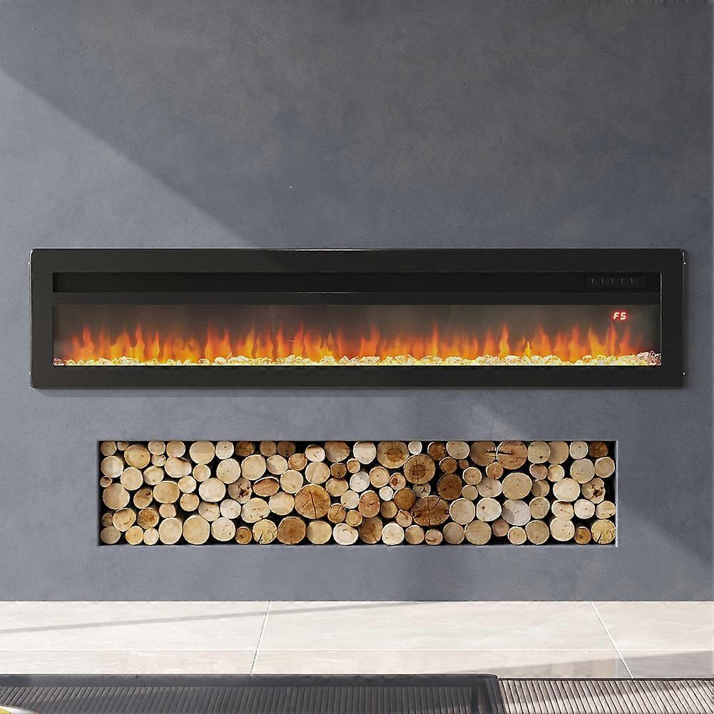 Livingandhome 60 Inch Freestanding Wall Recessed Mounted Electric ...