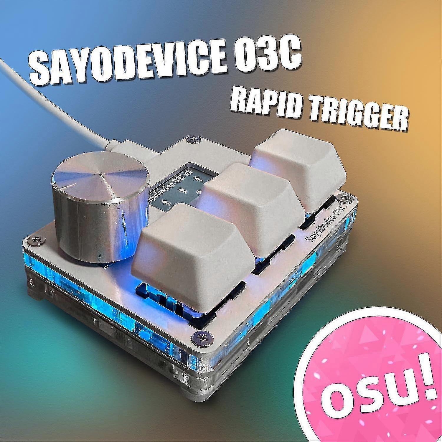 Sayodevice Osu O3c Rapid Trigger Hall Switches Magnetic Linear Switches ...
