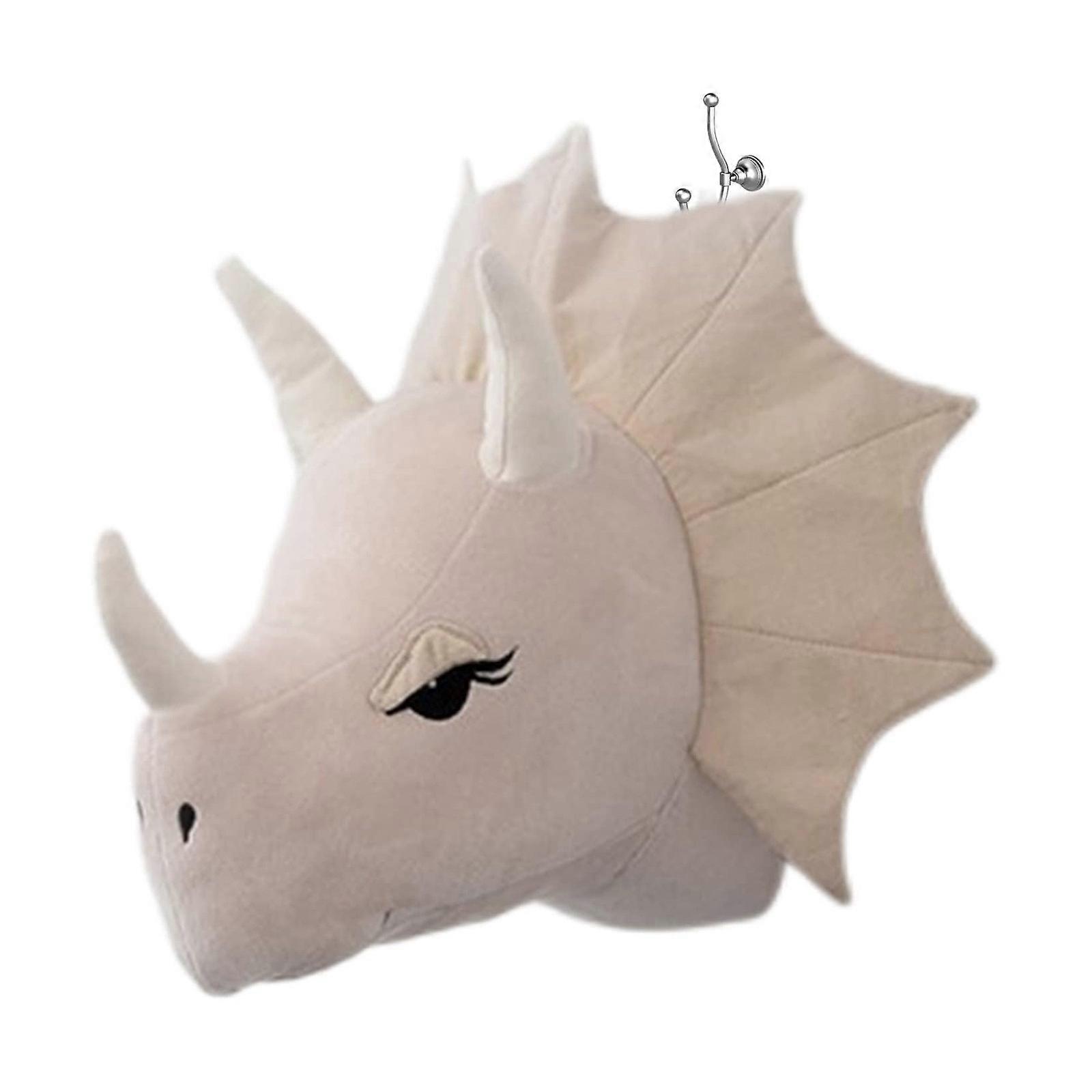 Head Wall Decor Plush Toys For Nursery, Cute Stuffed Head Wall Mount ...