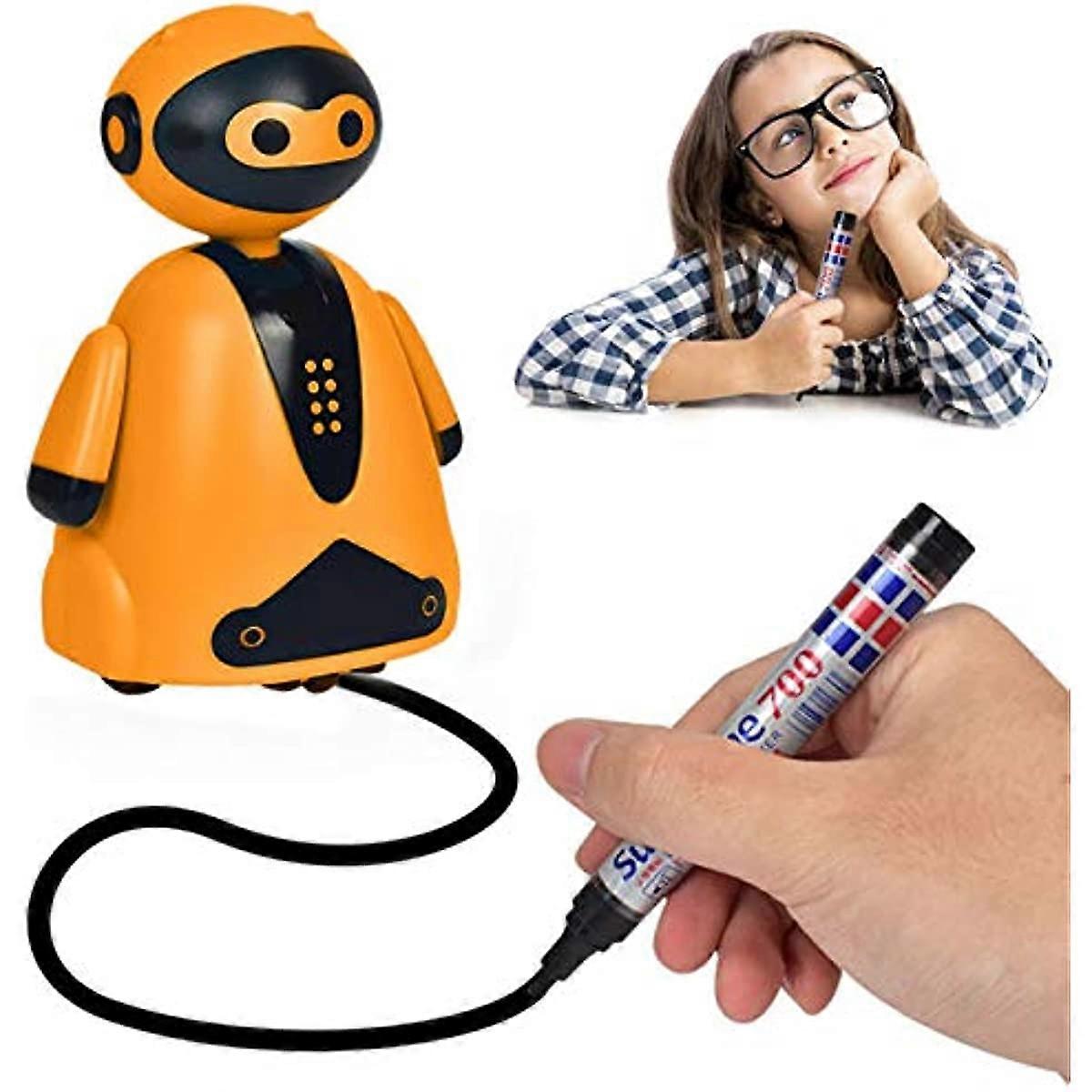 Smart Pen Tracing Robot Magic Inductive Robot Toy Children s Inductive ...