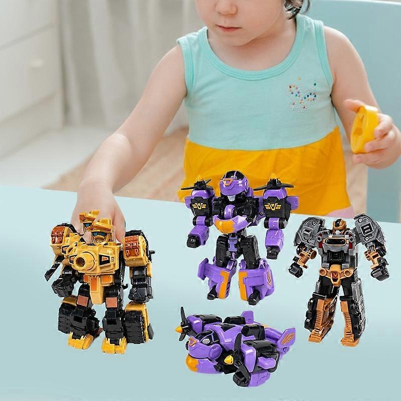 15cm Robot Transformer Toy Various Style Fast Fighter Aircraft Tractor ...
