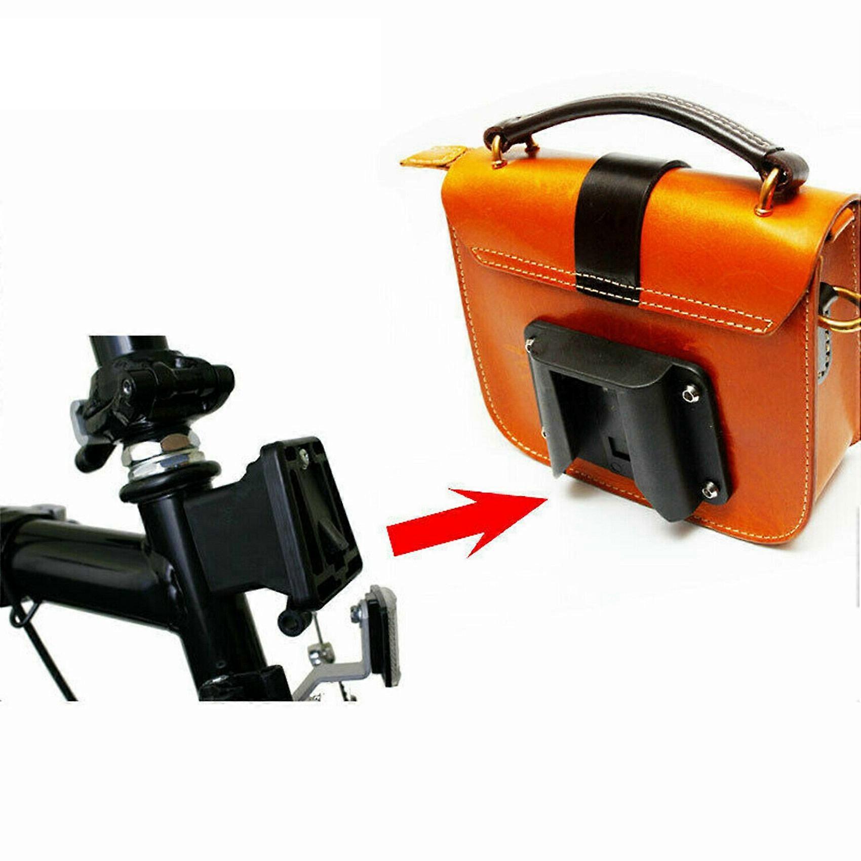 4X Bike Carrier Block Adapter for Folding Bike Bag Rack Holder Front ...