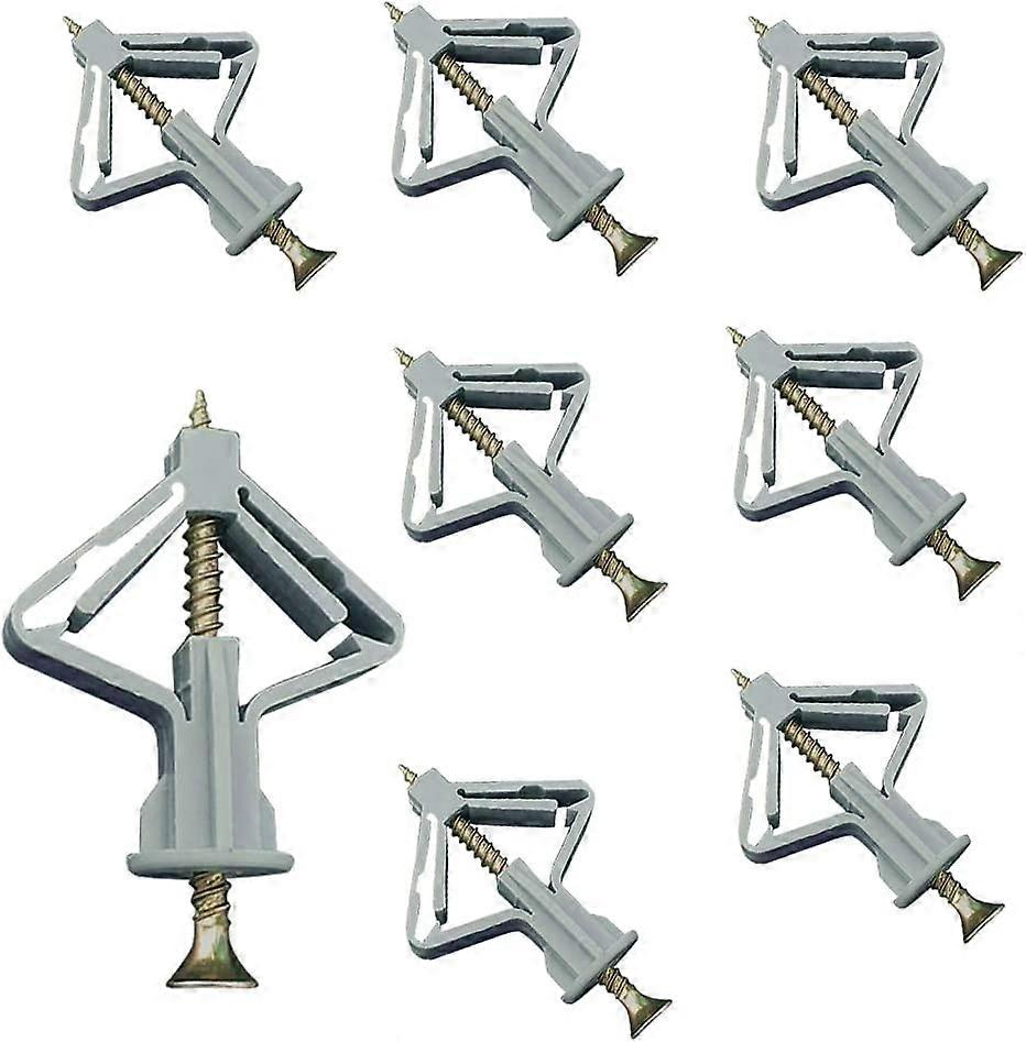 150 Pieces Plasterboard Anchors, Plasterboard Anchors with Screws ...