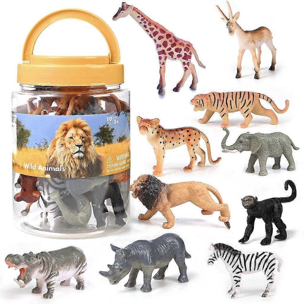 Simulation Wild Animals Wild Figures Action Figures Model Kids ...