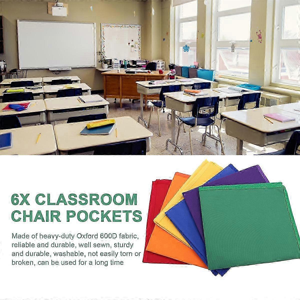 Classroom Chair Pockets, Chair Pocket Charts, Chart Pockets, Chair ...