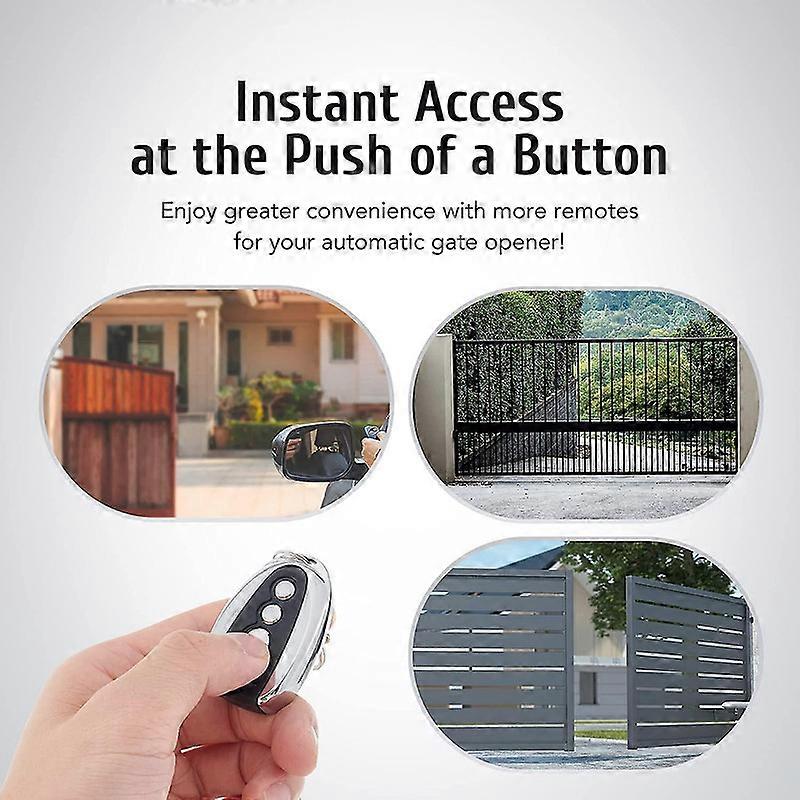 CO-Z Remote Control for Automatic Sliding Gate Opener Hardware, Electric Rolling Driveway Gate ...