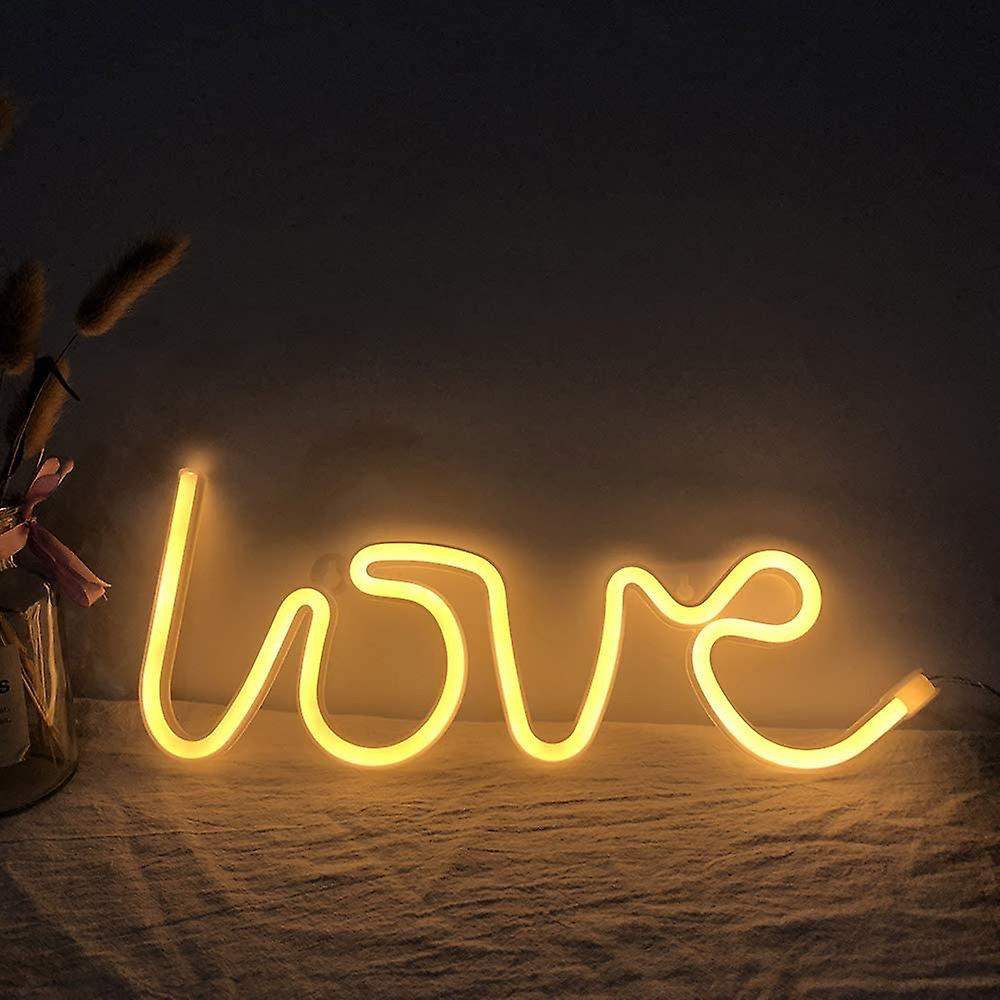 Beautiful Gift Love Neon Light Neon Love Signs Pink Neon Light Signs ...