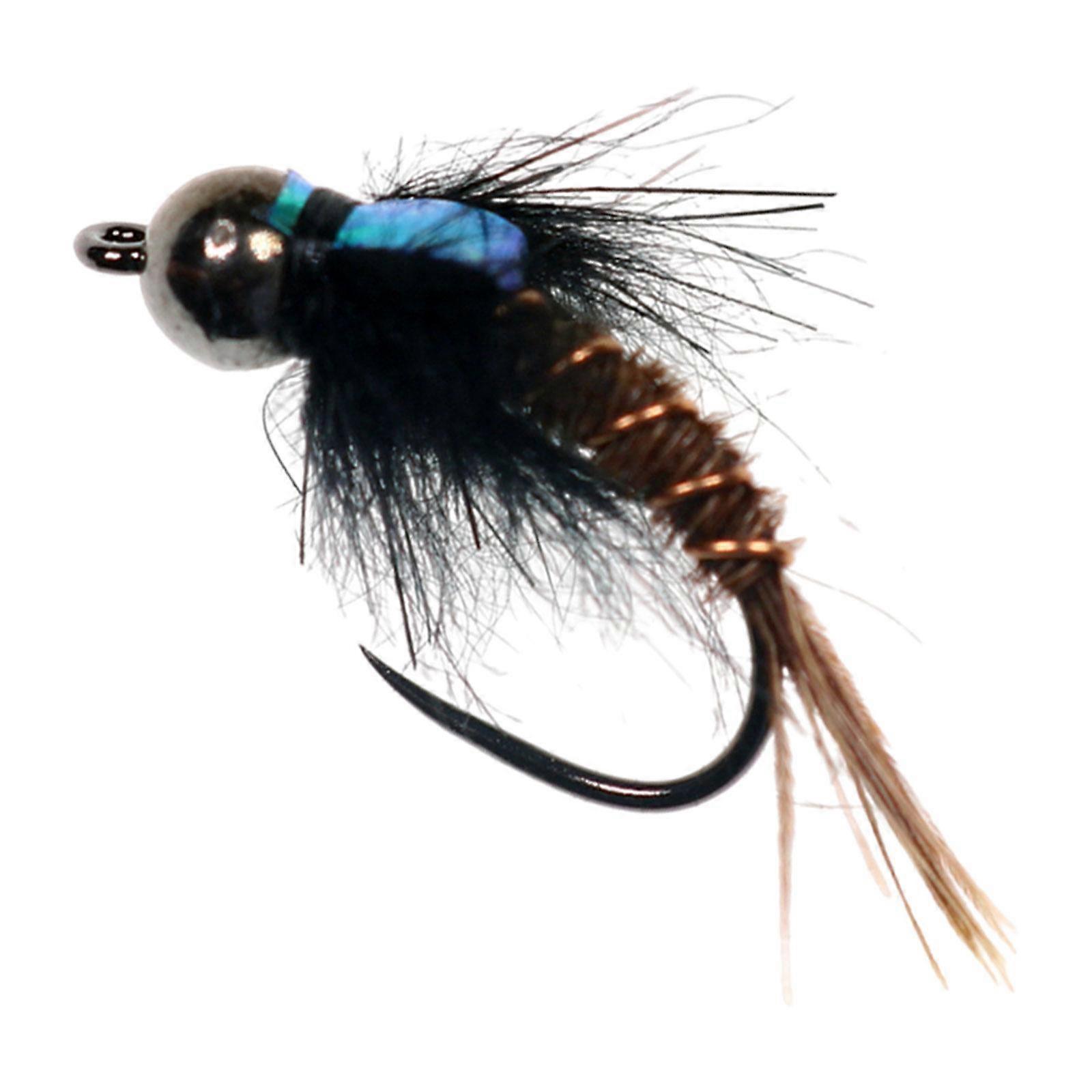 6PCS Fly Fishing Flies Fly Fishing Flies Waterproof Size #8 #10 #12 ...