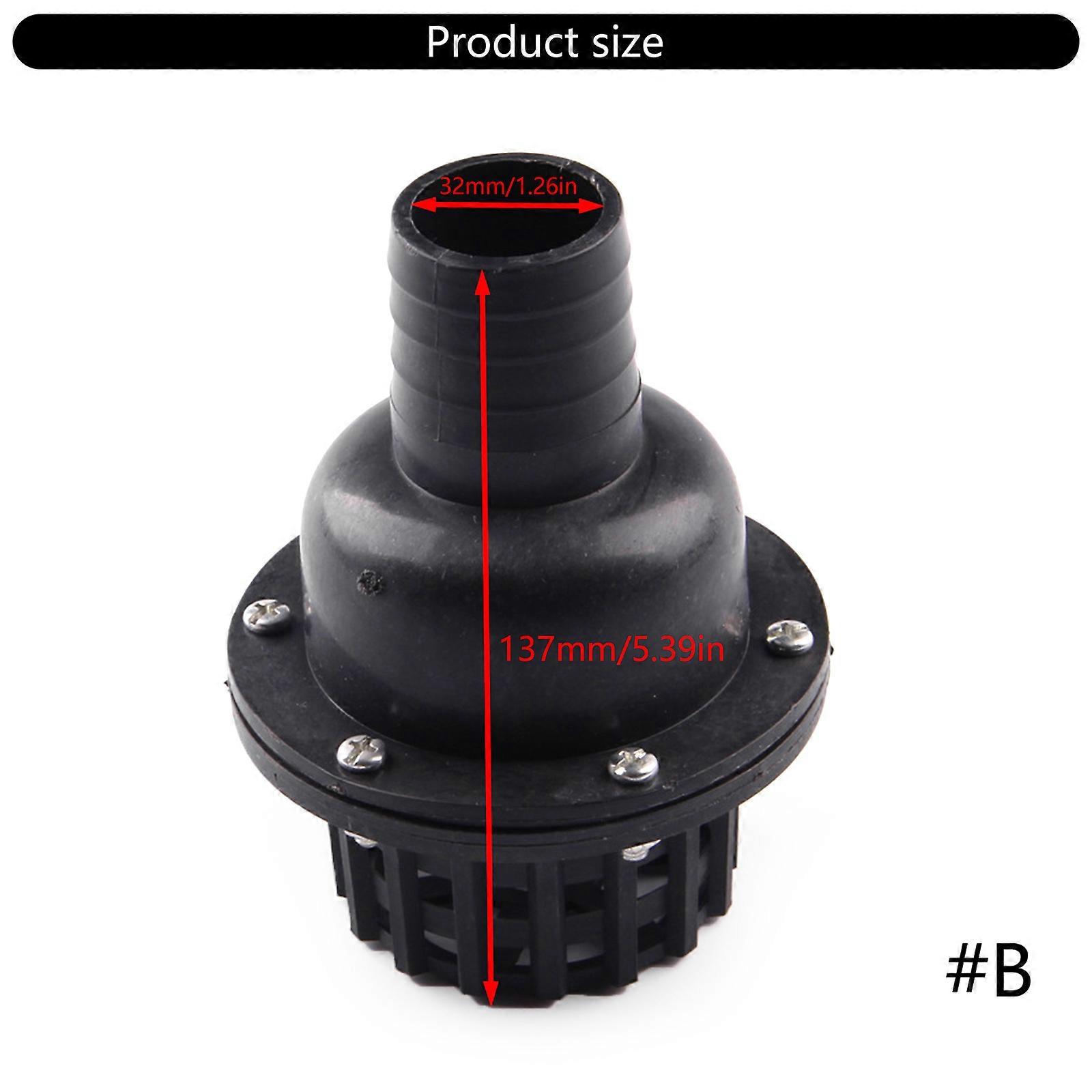 Water Pump Foot Valves PVC Low Pressure Flat Check Valves for Fluid ...