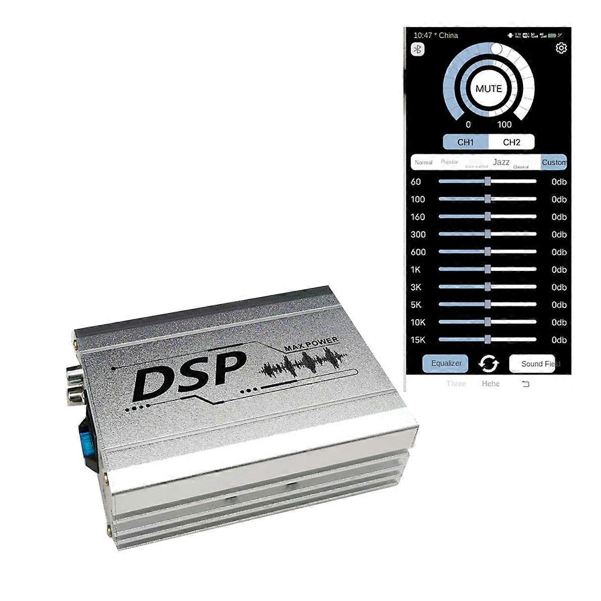 Car Dsp Digital Audio Processor 4 in 6 Out Dsp Car Power Amplifier ...