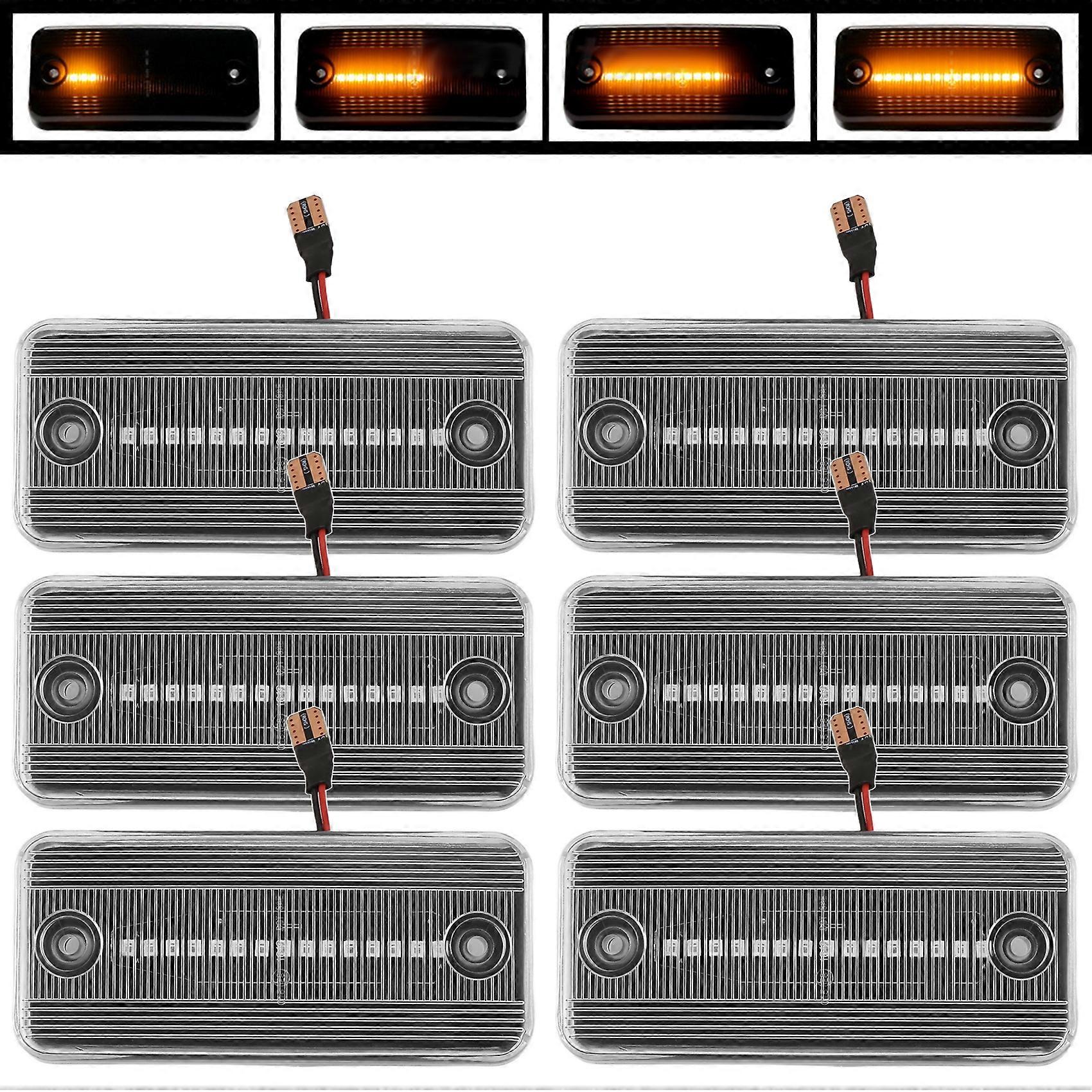 6x Clear LED Side Marker Light for Ducato III Daily IV LF XF 5010306792 ...