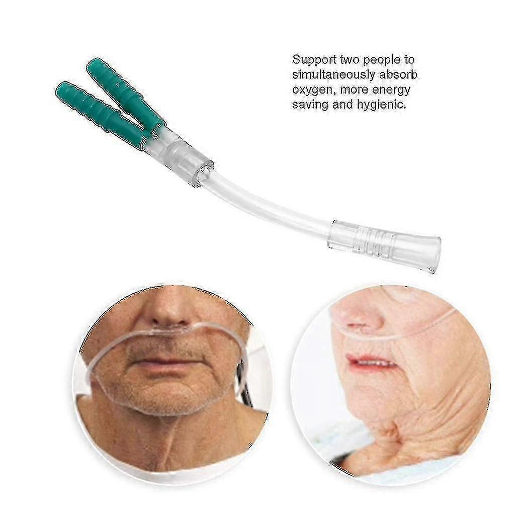 Oxygen Generator Three-way Oxygen Tube Tee Connector Breathing Tools ...