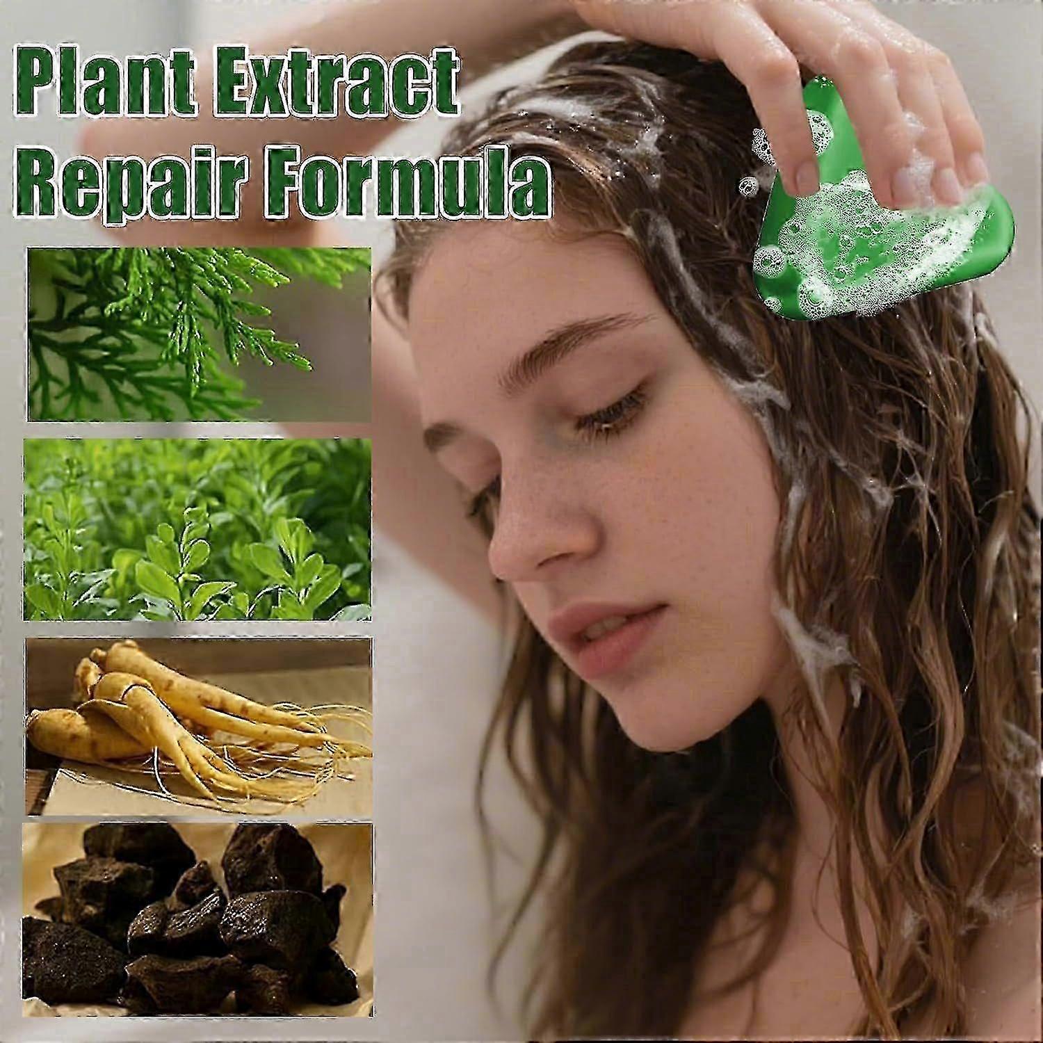 Nature Triangle Shampoo Bar, Usman Grass Shampoo Bar, 120g Solid ...