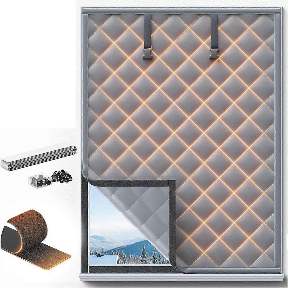 Window Insulation for Winter 39x60Inch Window Insulation Kit Thermal ...