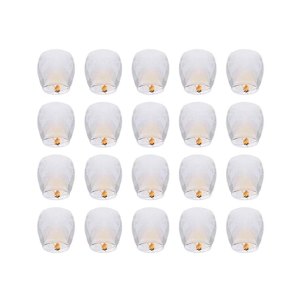 20pcs Paper Decorations Floating Paper Lanterns Frame For Weddings ...