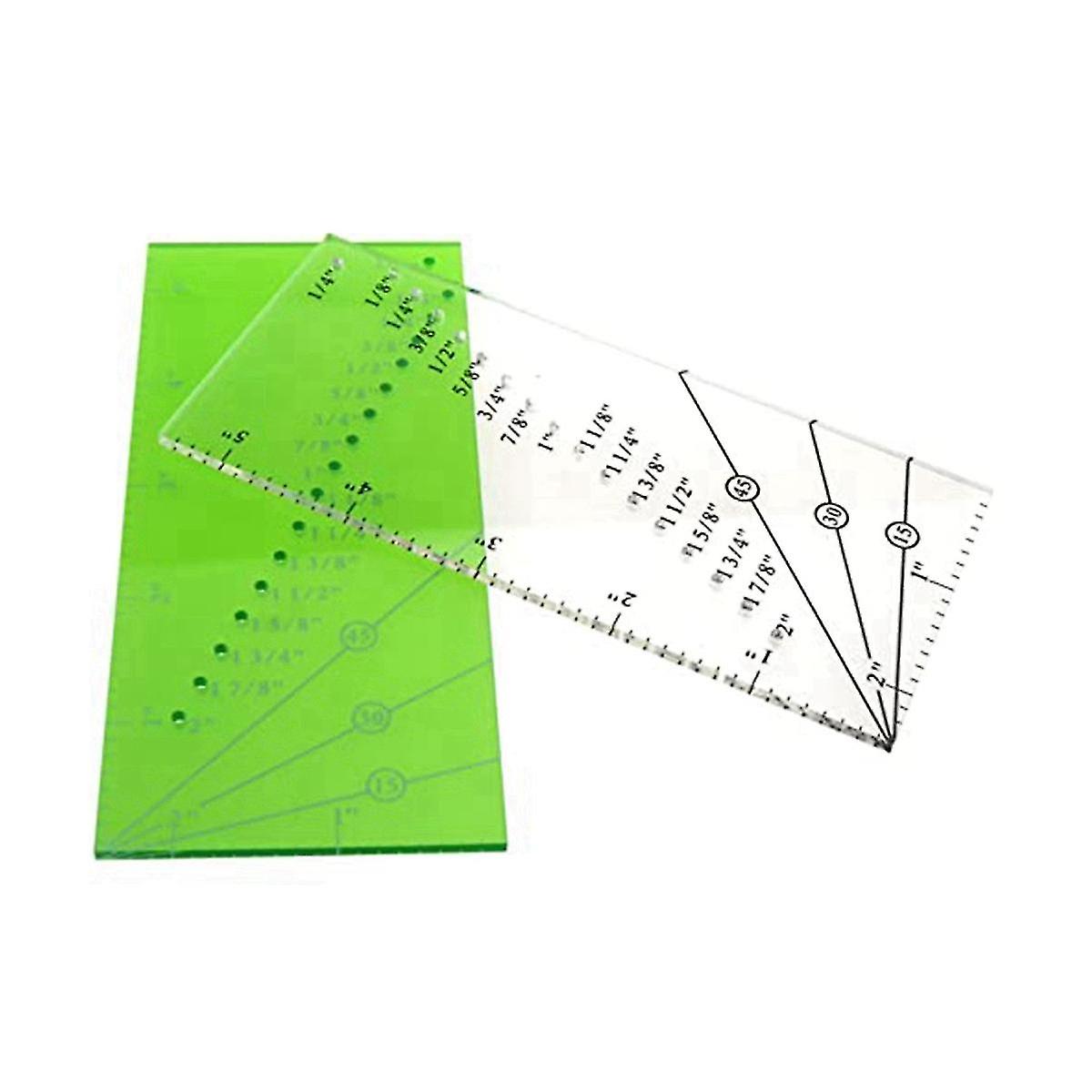 Seam Allowance Ruler Quilting Guide Ruler Sewing Positioning Ruler ...