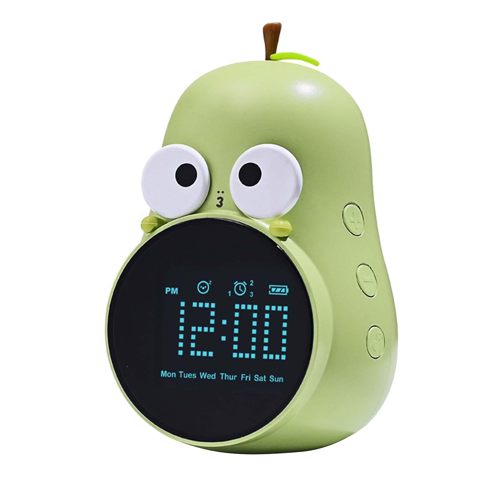 Pear Wake Up Alarm Clock Cartoon Cute Cartoon Children Kids Learning ...