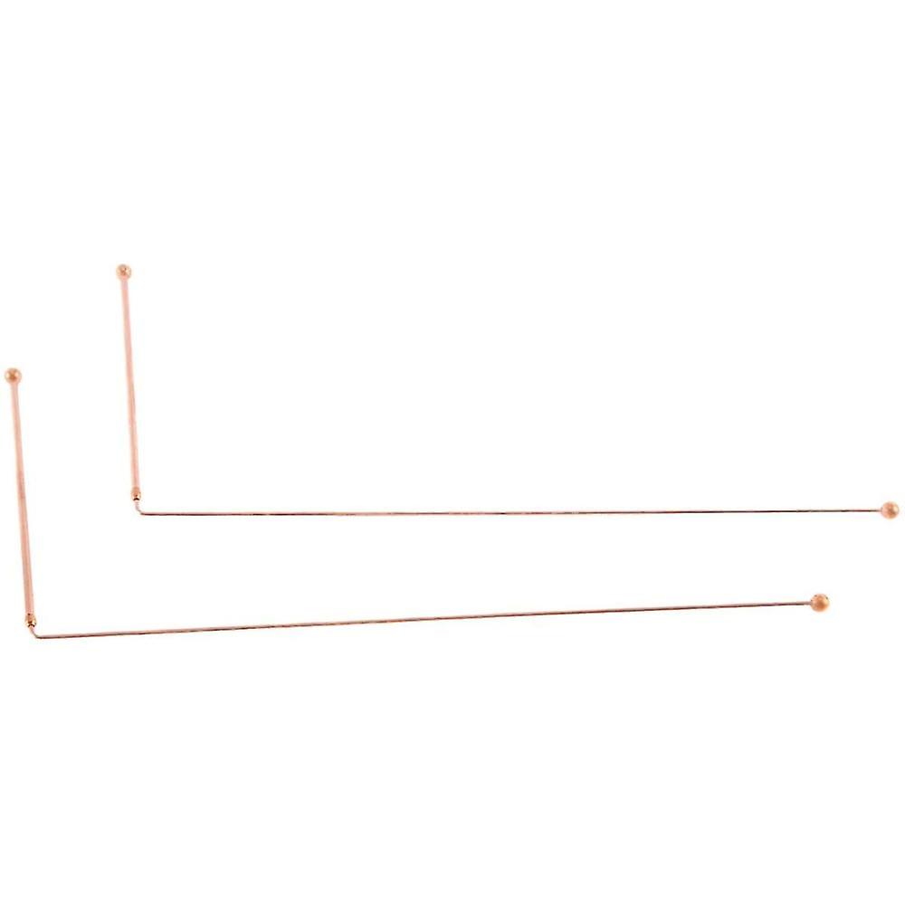 Copper Dowsing Rods - 99.9% Pure Copper 2pcs Divining Rods Energy Water ...