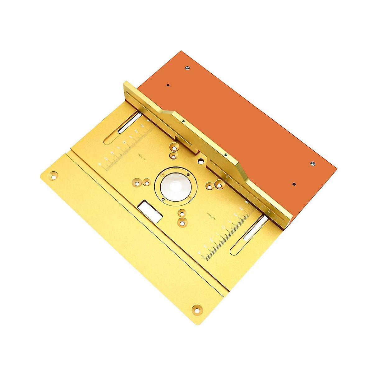 Router Table Insert Plate Woodworking Tool Set With Push Plate Tenoning ...