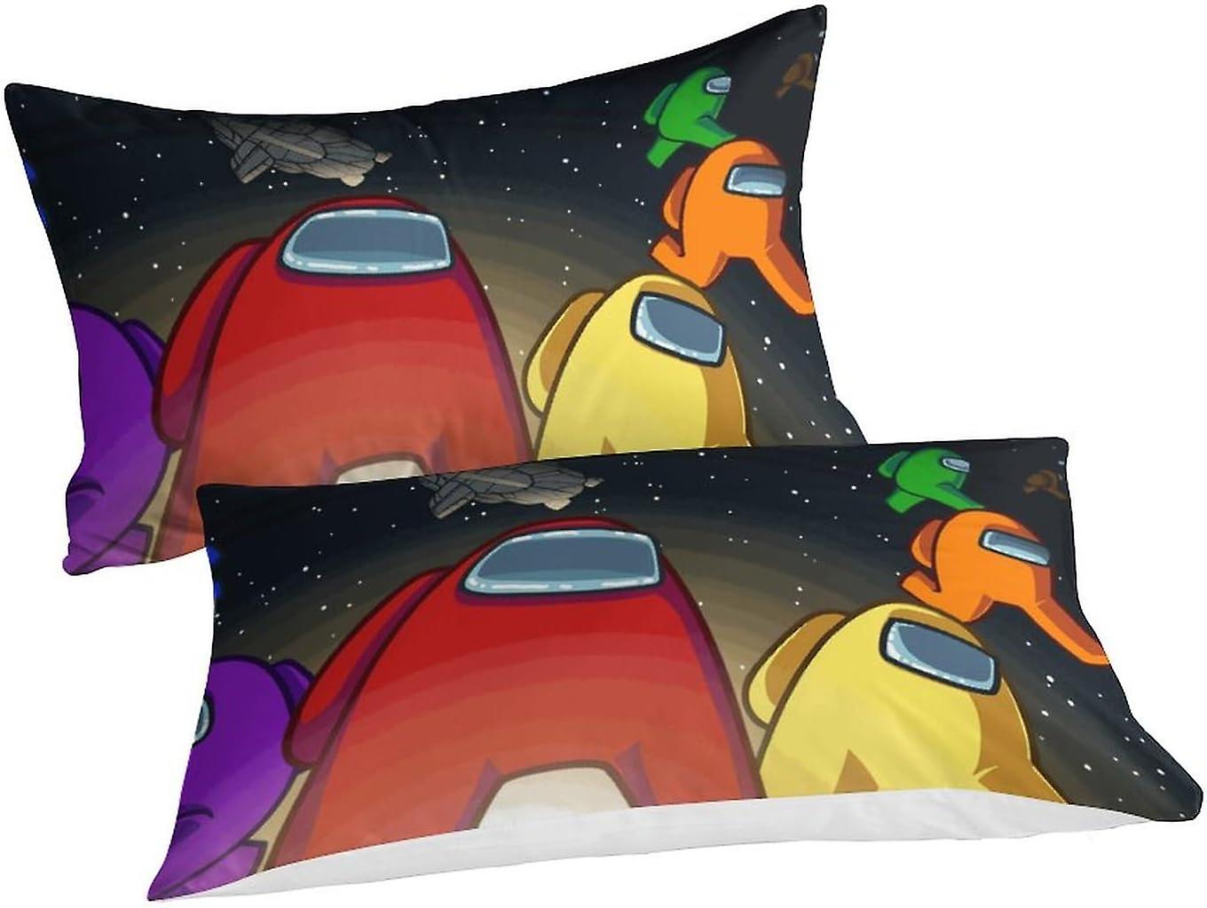 LOUSON Among UsBedding Quilt Duvet Cover Set Pieces Soft Microfiber ...