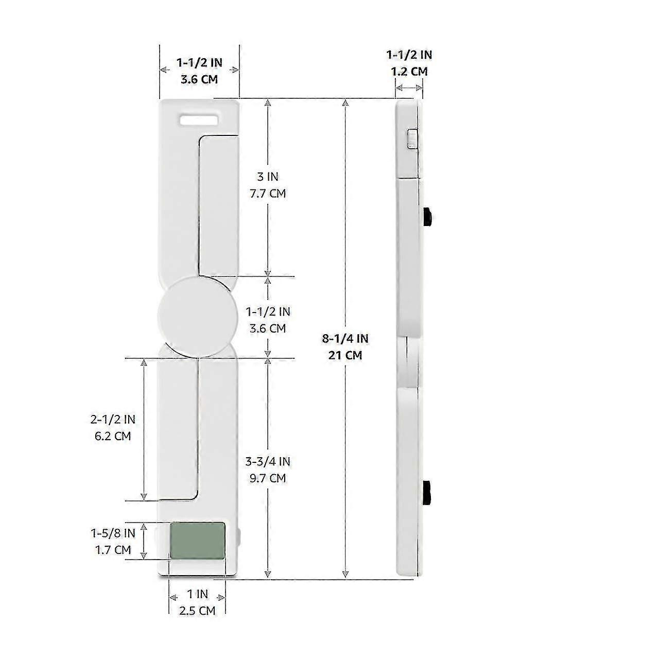 Compact Folding Digital Kitchen Scale, Highly Accurate Portable Food ...