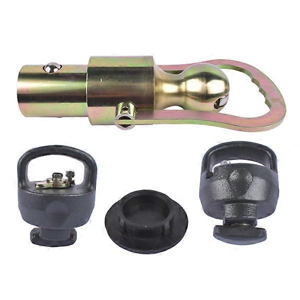 30000 lbs Capacity Gooseneck Ball and Safety Chain Kit GNXA2062 for Ram ...