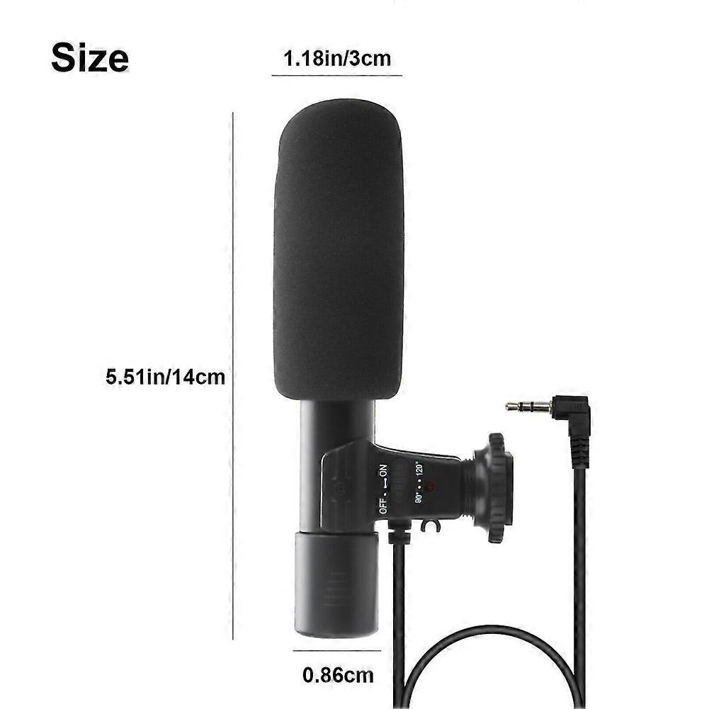 Camera Microphone Interview Microphone Compatible with Camera DV ...