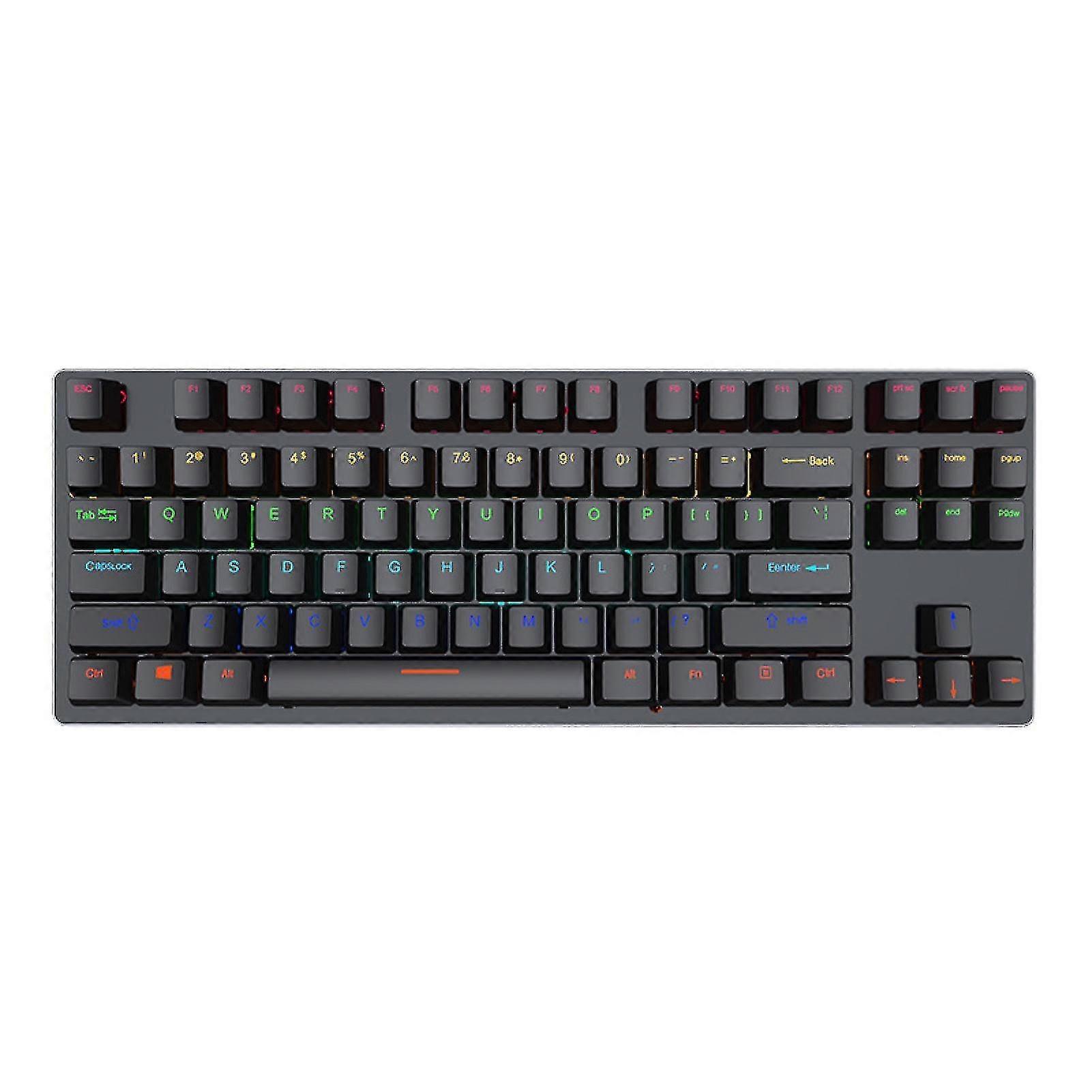 K550 Wired Keyboard Sensitive Non-delayed Ergonomic 87 Keys Usb Gaming ...