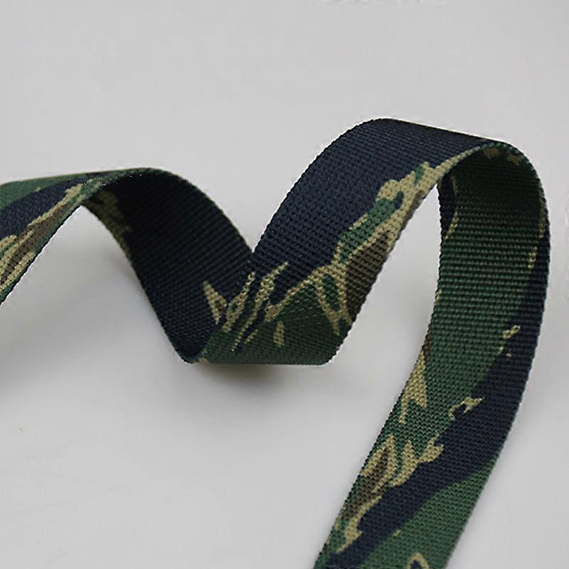 1 Meter Long 25cm Width Tiger Stripe Camouflage Webbing Non-elastic ...