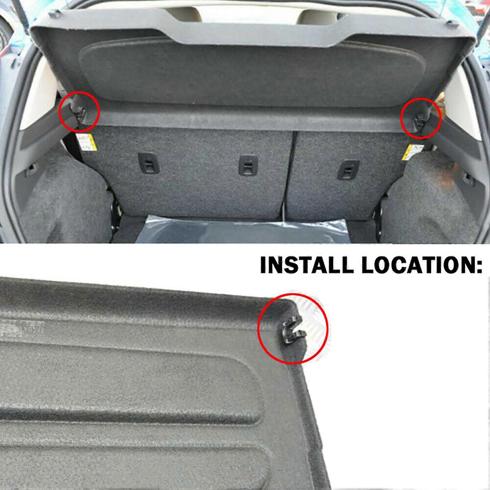 2 PCS Rear Parcel Shelf Pivot Hinge Clip 015532109E For Ford Fiesta MK7 ...