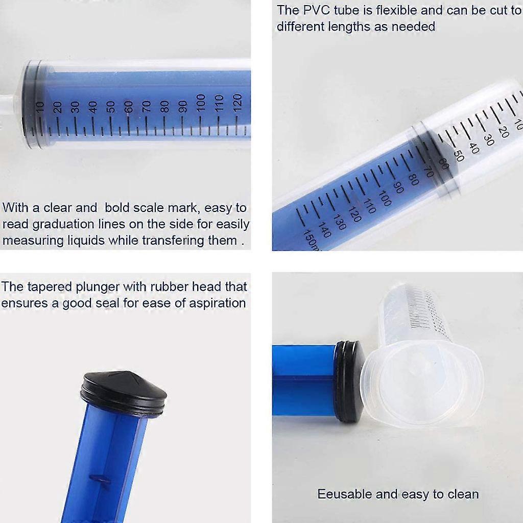 Reusable Plastic Syringe Bubble Syringe Oil Syringe for Extracting Oil ...