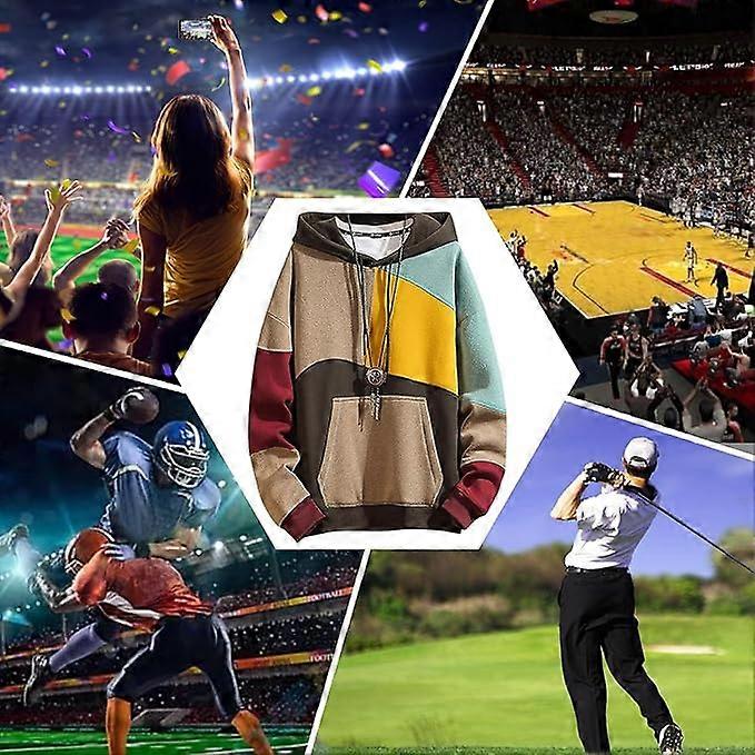 Mens Hoodie Techwear Hip Hop Top Blouse Tracksuits Patchwork Long ...