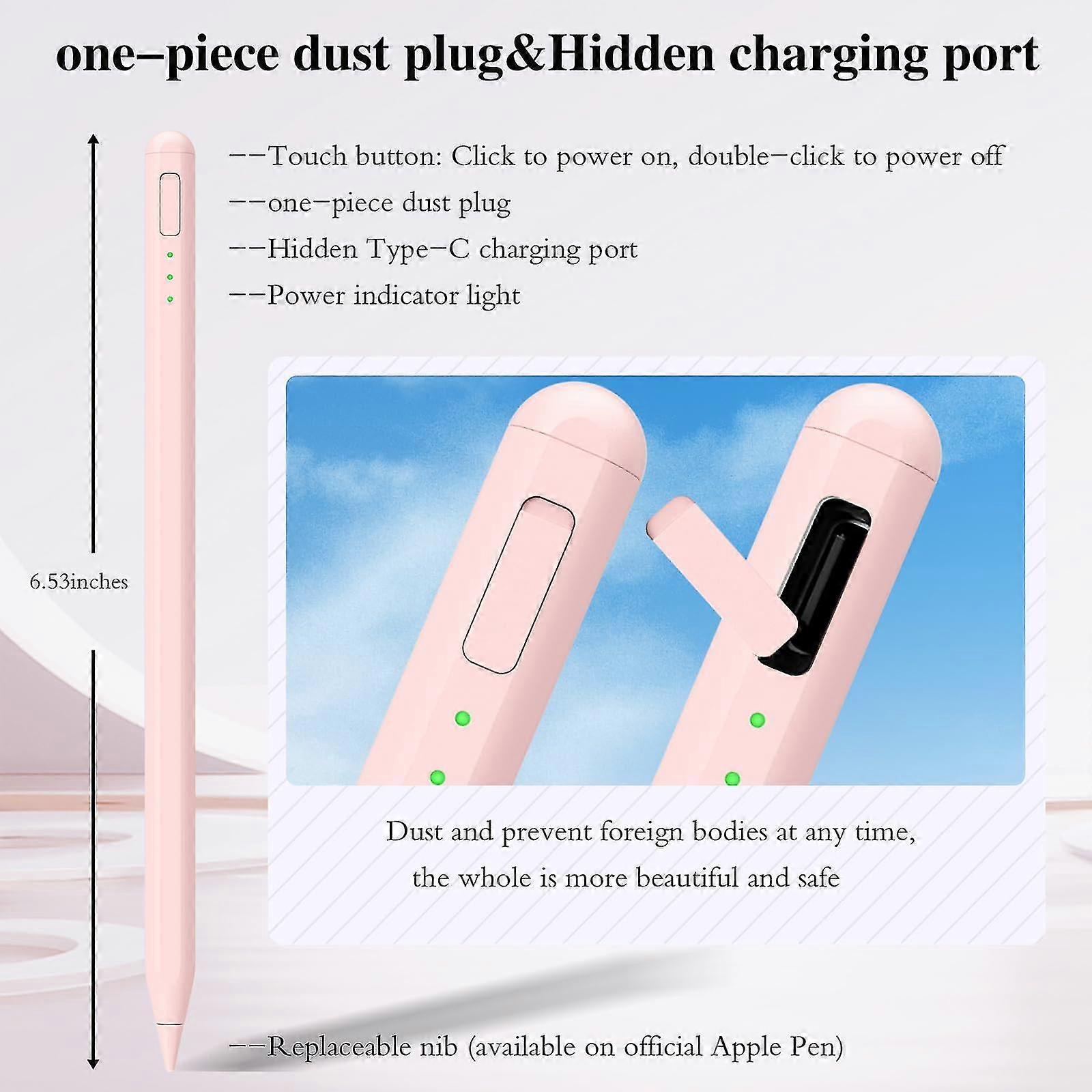 Stylus Pen for iPad 10th&9th Generation,14Mins Faster Charge for iPad ...
